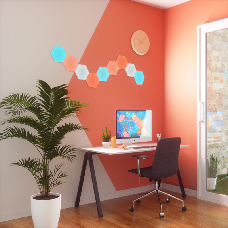Nanoleaf Shapes Hexagons – 9 miếng - Sixnifi - Âm thanh & Ánh sáng ...